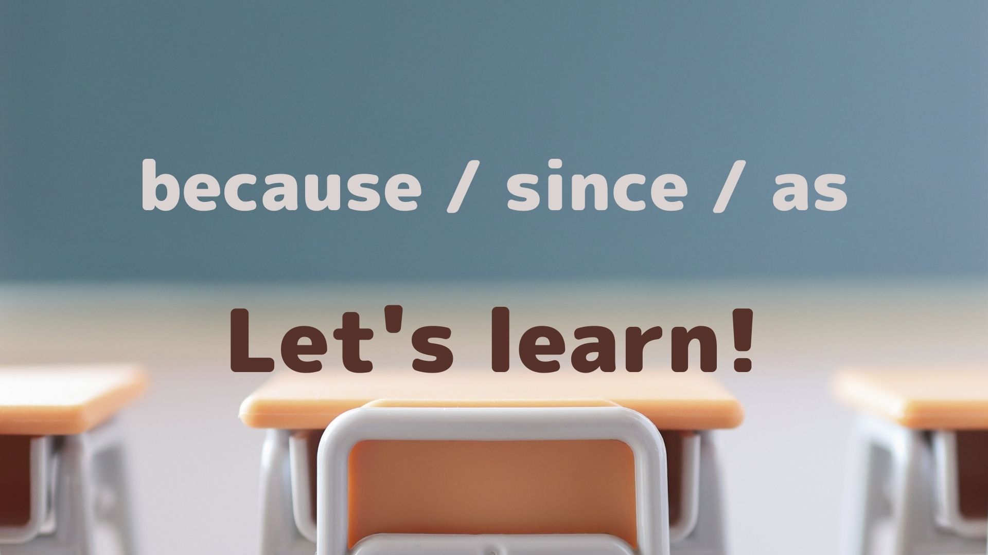 理由・結果を表す【 because since as 】の使い方とニュアンスの違い | 幸せの白い鳥ブログ